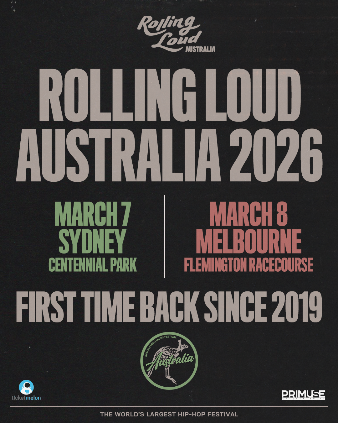 ROLLING LOUD AUSTRALIA 2026